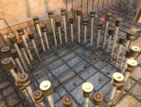 HRC 670 Field Installed T-Heads Solve Rebar Elevation Issues in the ...